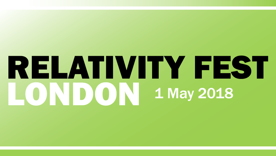 Meet TSD at Relativity Fest London! | TSD Group